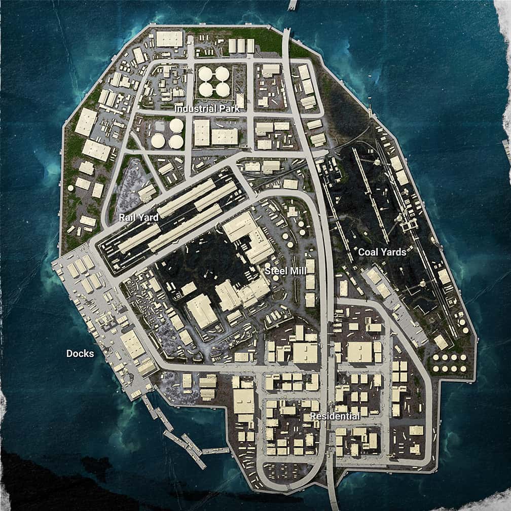 地图 -PUBG