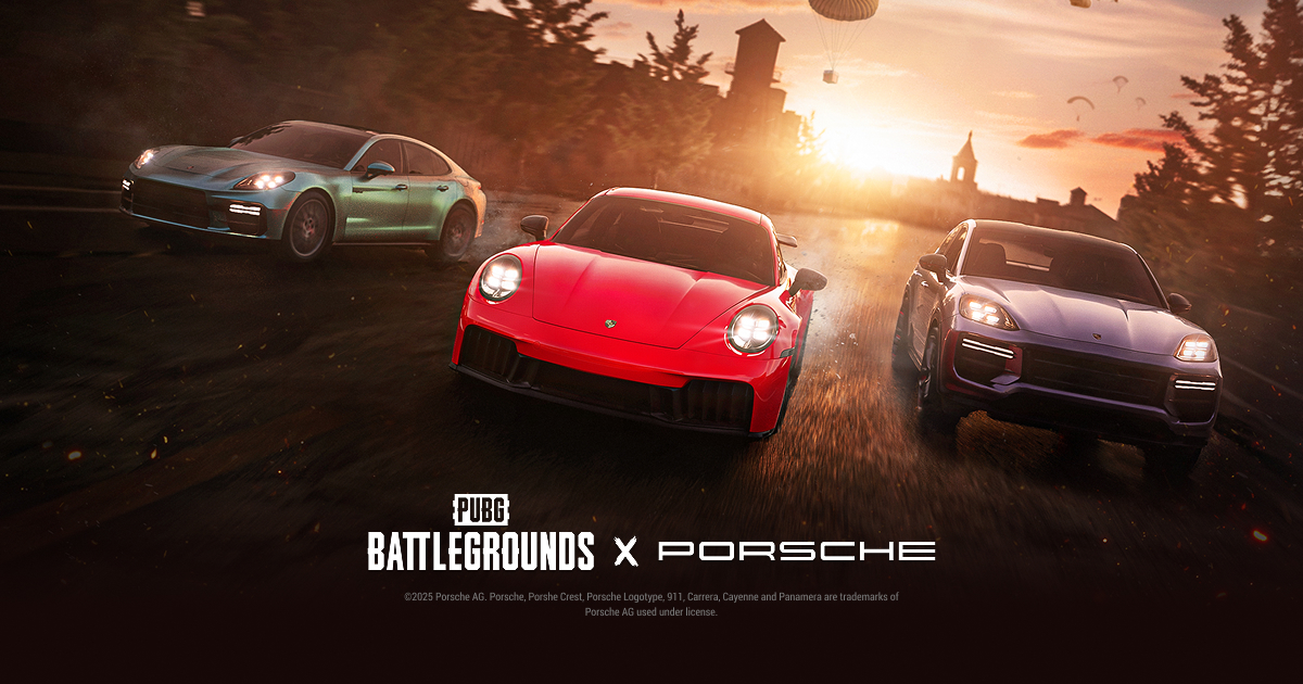 PUBG BATTLEGROUNDS X PORSCHE